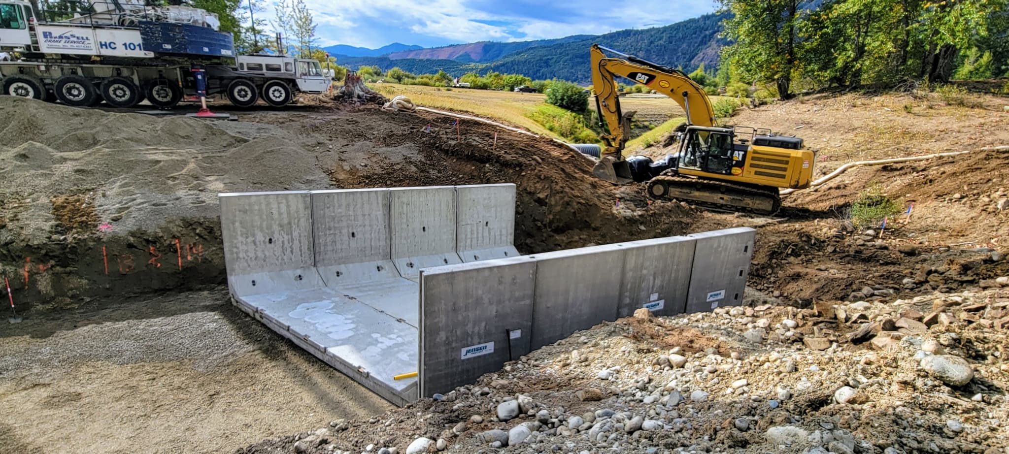 Precast Culvert Opens Up PNW Fish Passage | Jensen Infrastructure