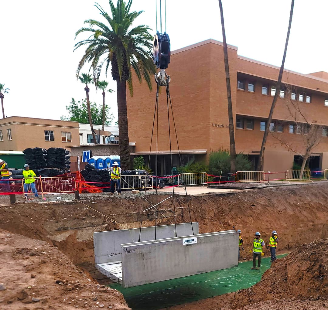 Concrete Culvert Updates Arizona State University Utilities Tunnel ...