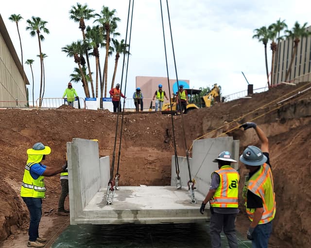 Concrete Culvert Updates Arizona State University Utilities Tunnel ...