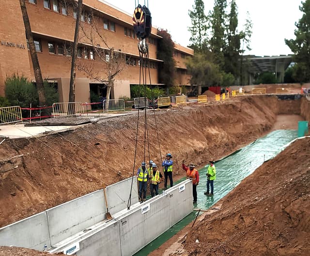 Concrete Culvert Updates Arizona State University Utilities Tunnel ...