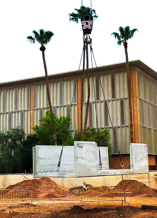 Concrete Culvert Updates Arizona State University Utilities Tunnel ...