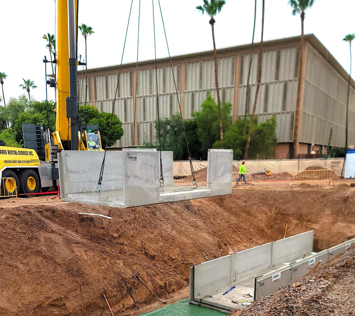 Concrete Culvert Updates Arizona State University Utilities Tunnel ...
