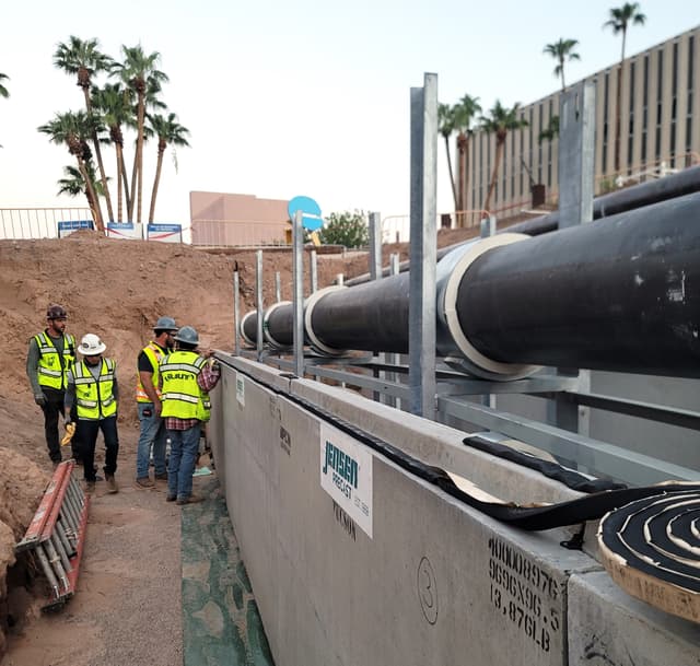 Concrete Culvert Updates Arizona State University Utilities Tunnel ...