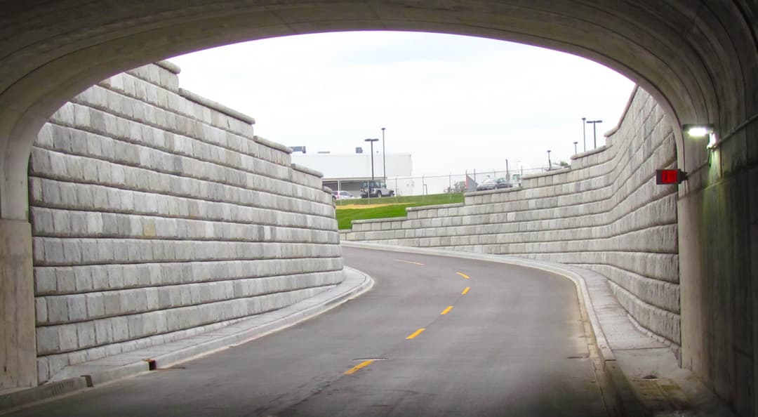 Retaining Walls and Concrete Fences | Jensen Infrastructure