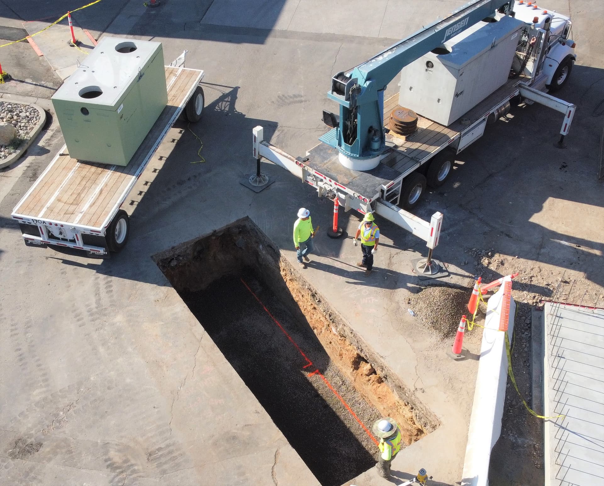 Precast interceptors and separators treat car wash pollutants. | Jensen ...