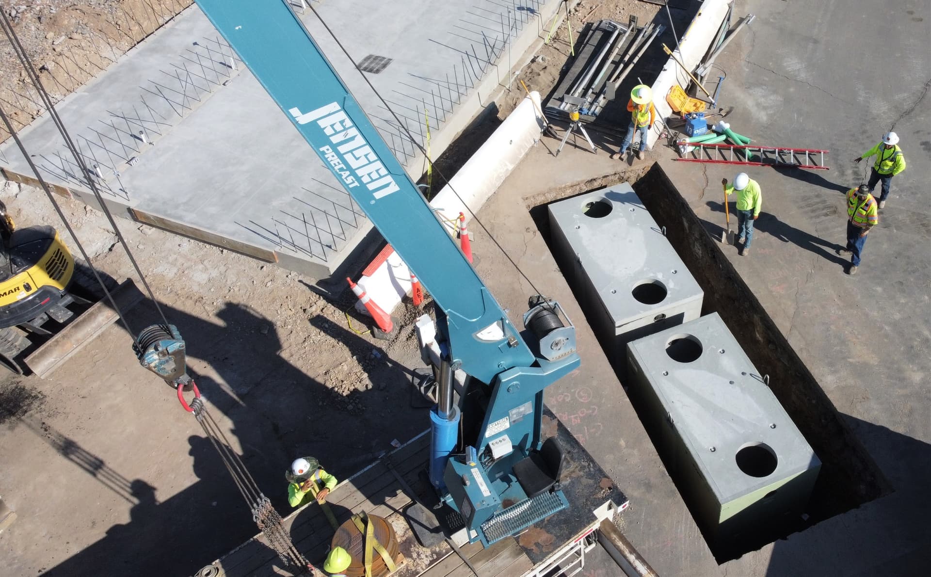 Precast interceptors and separators treat car wash pollutants. | Jensen ...