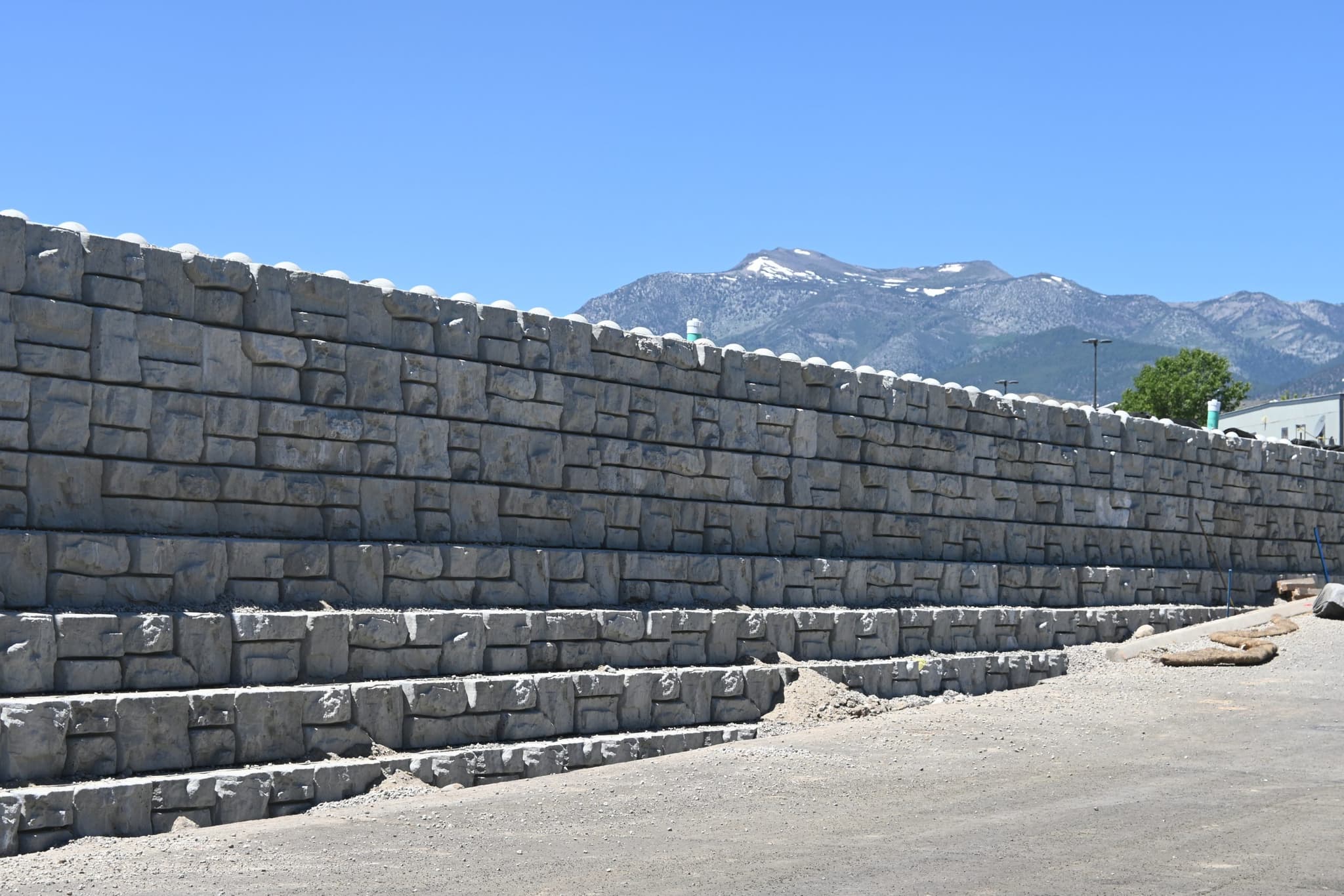 Redi-Rock Retaining Wall Level Sets New Hyatt Place | Jensen Infrastructure