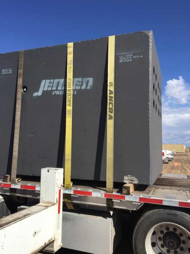 Precast Concrete Vaults Secure Software Equipment | Jensen Infrastructure