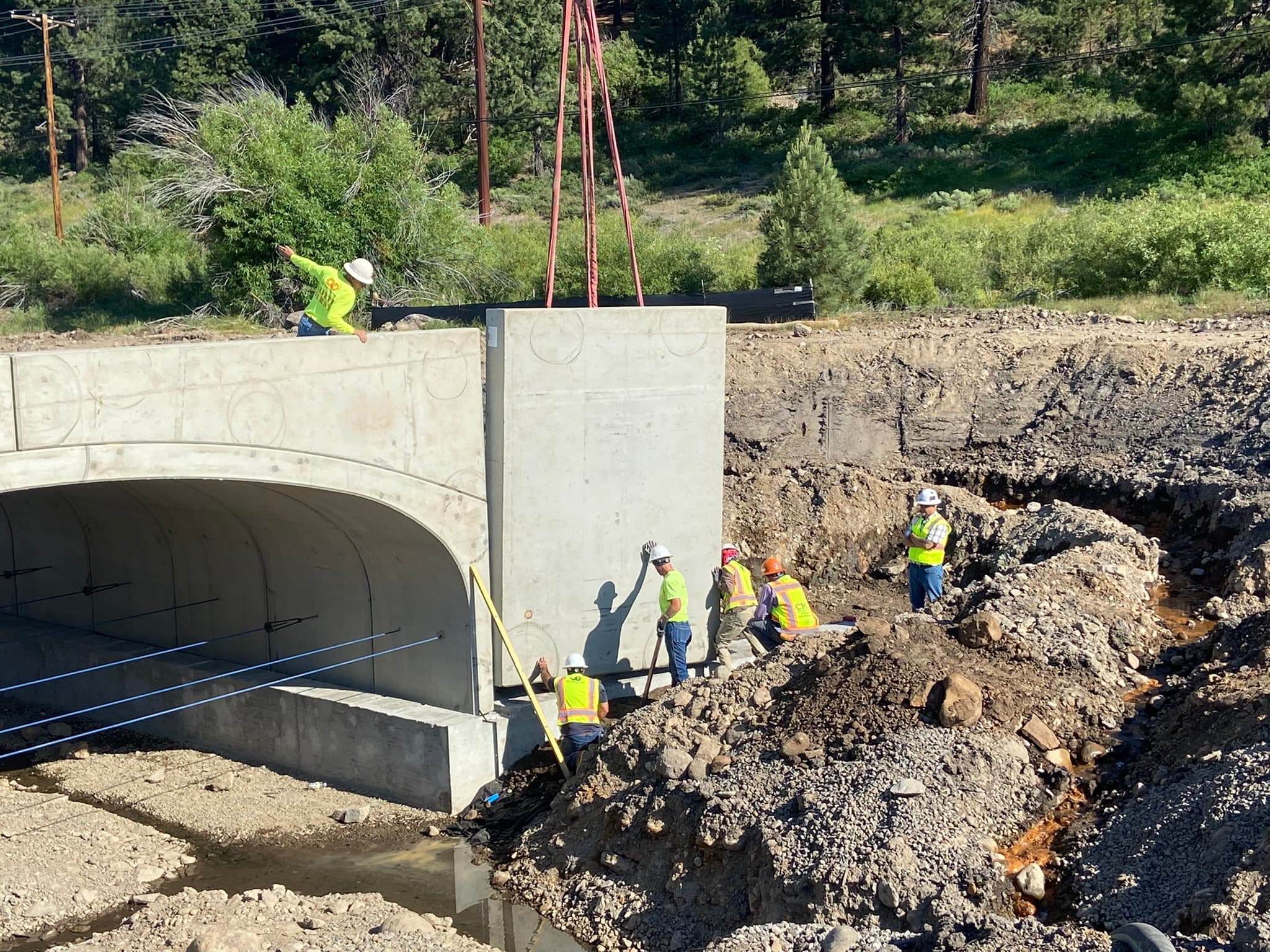 Precast Concrete Arch Culvert Bridge by Jensen | Jensen Infrastructure