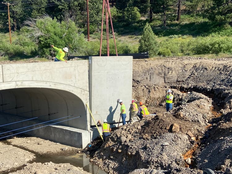Precast Concrete Arch Culvert Bridge by Jensen | Jensen Infrastructure