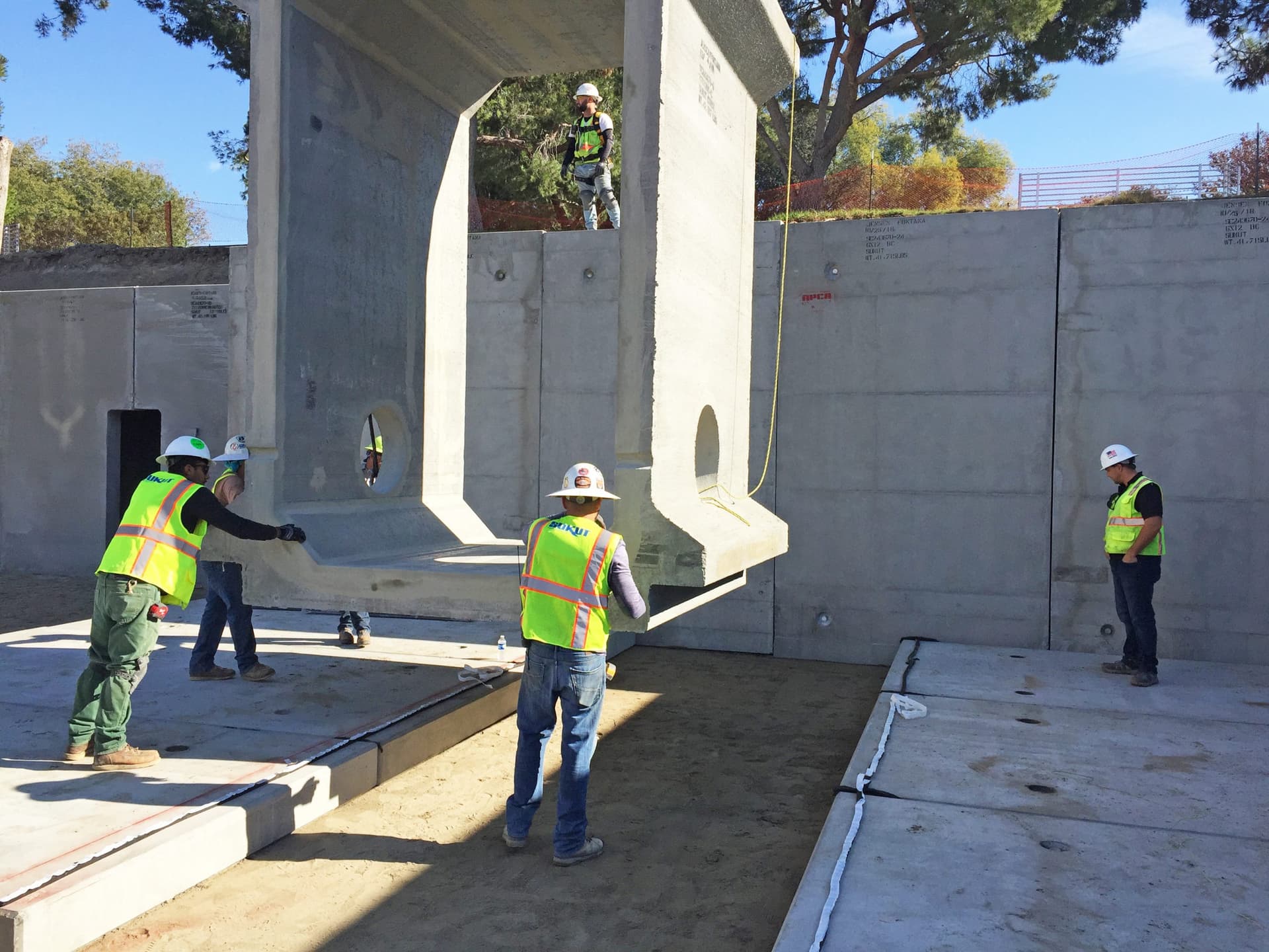 Stormwater Capture Using Precast Concrete Detention Reservoir | Jensen ...