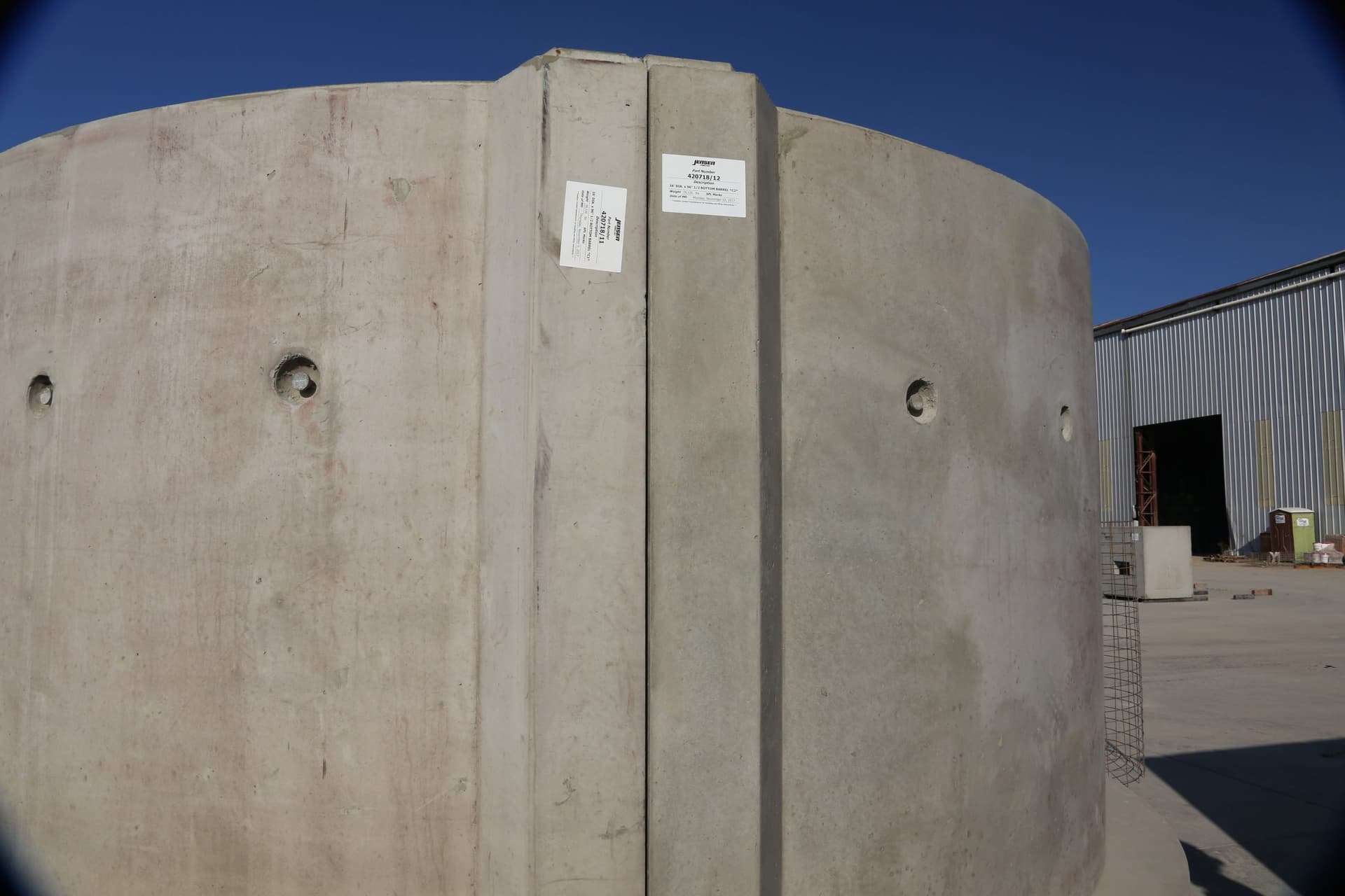 Global Tech Company Campus Gets 16 Foot Diameter Manholes | Jensen ...