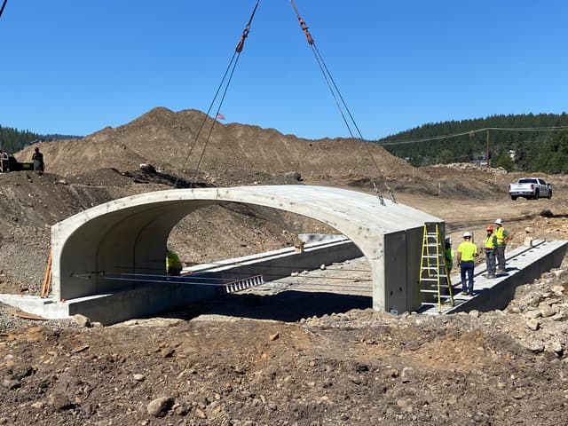 Precast Concrete Arch Culvert Bridge by Jensen | Jensen Infrastructure