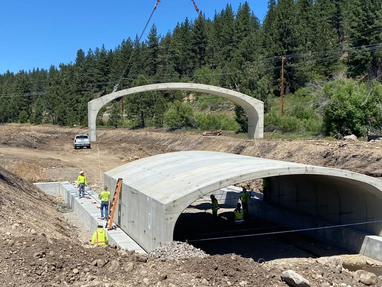 Precast Concrete Arch Culvert Bridge by Jensen | Jensen Infrastructure