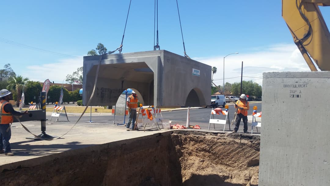 Precast Junction Structure Upgrades Utility Housing | Jensen Infrastructure