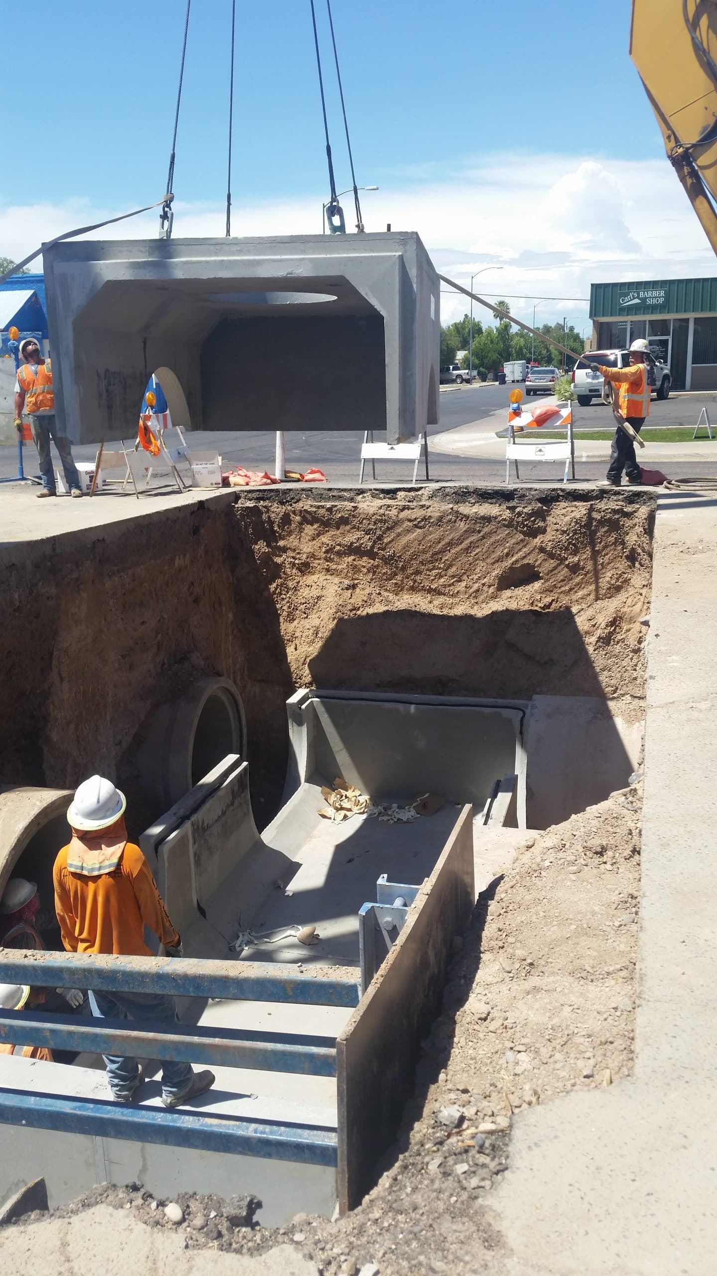 Precast Junction Structure Upgrades Utility Housing | Jensen Infrastructure