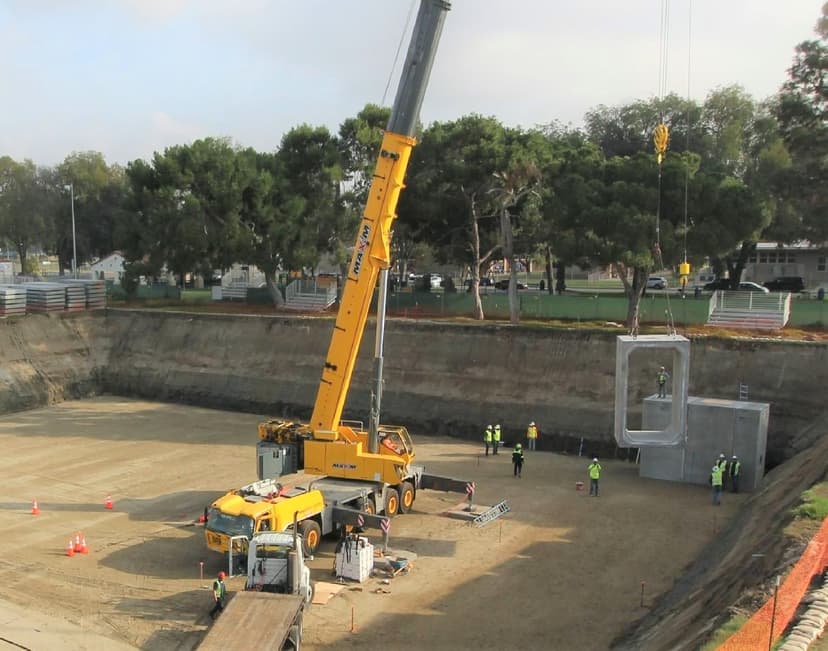 Stormwater Capture Using Precast Concrete Detention Reservoir | Jensen ...